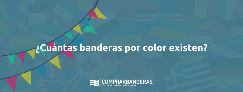 Colores más comunes en las banderas: ¿Cuántas banderas por color ...